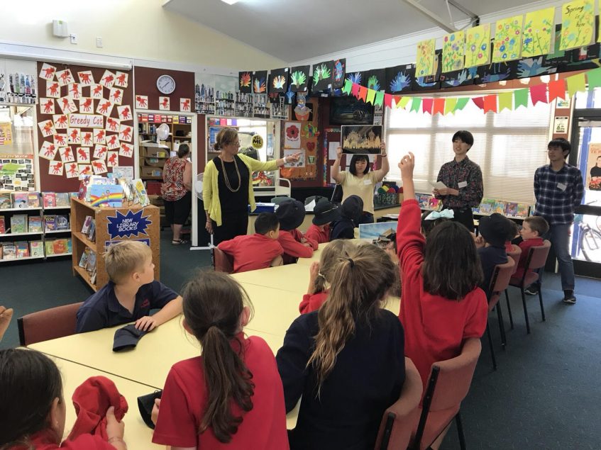 ＜学生会活動＞Milson School（小学校）での日本ワークショップ | 国際大学 IPU ニュージーランド